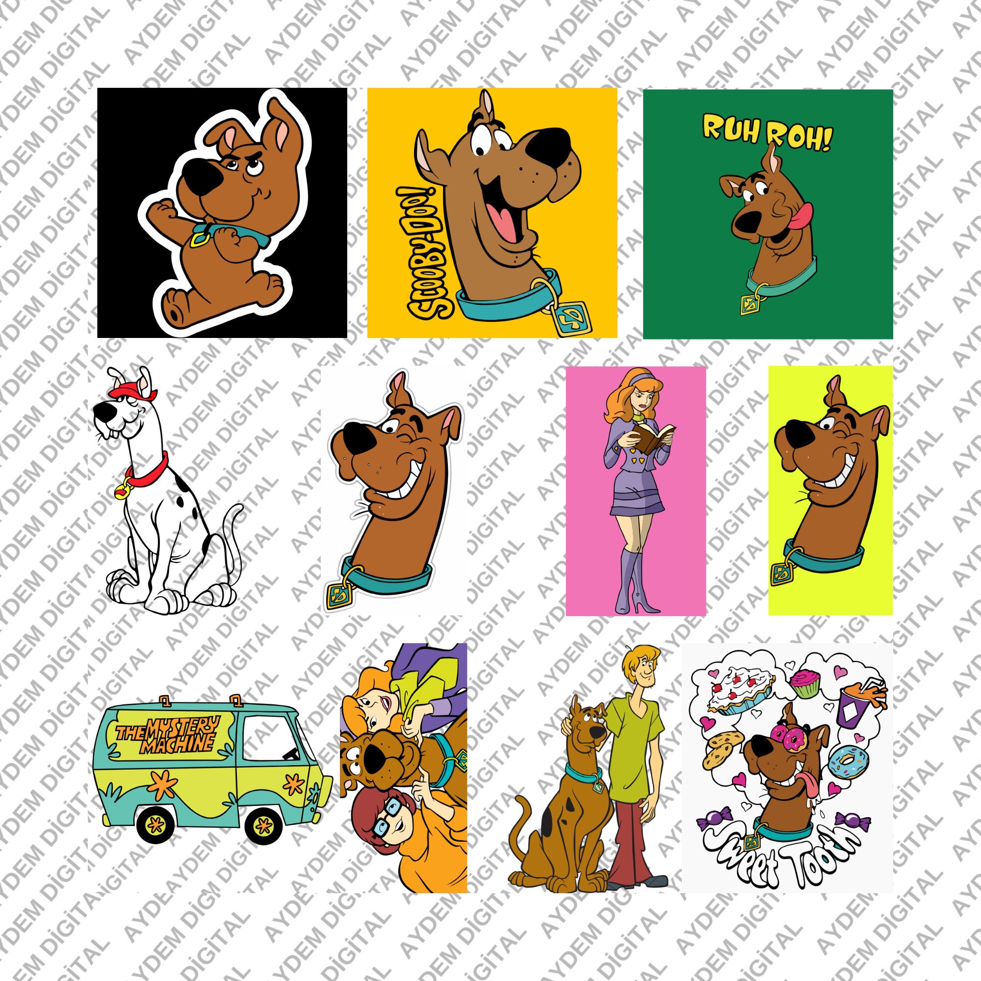 Scooby Doo Svg Png Files, Scooby Doo Svg, Scooby Doo Cricut, Vector ...