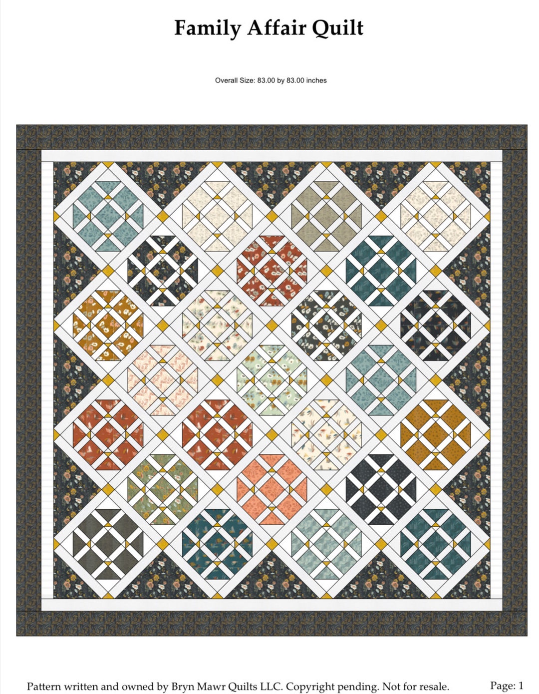 Family Affair Quilt - Etsy