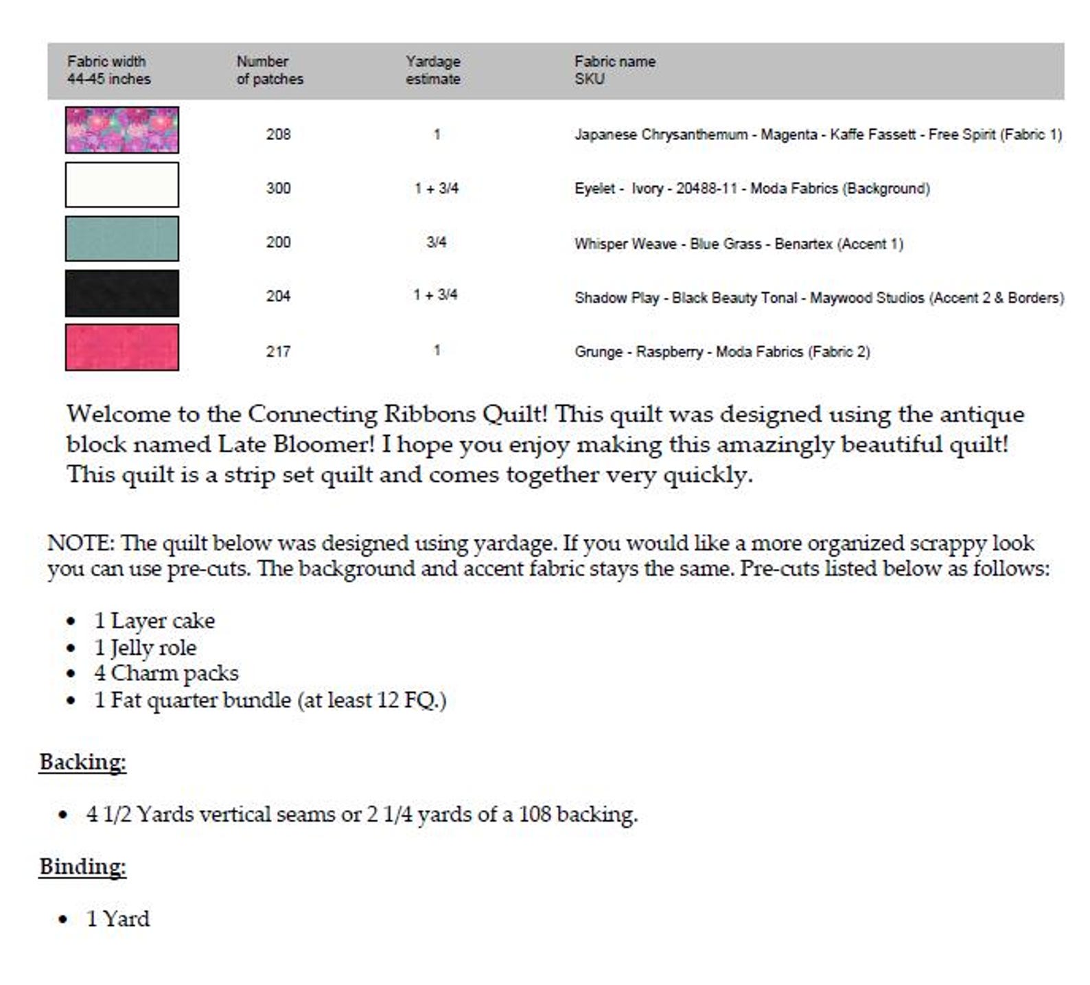 Connecting Ribbons Quilt - Etsy