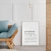 Peregrinate Definition Print: Nature Vocabulary Wall Art (digital ...