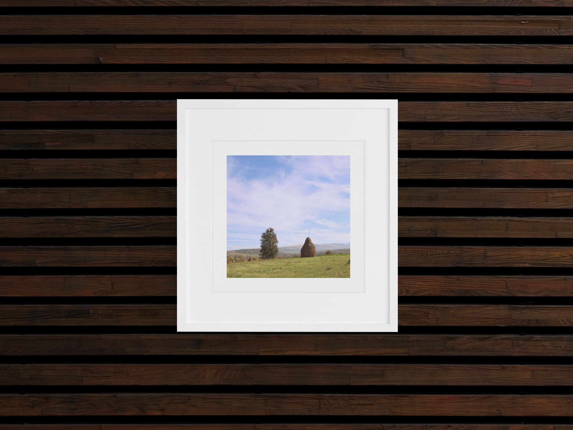 Haystacks in Romania Printable Photos Living Room Decor Digital Print ...