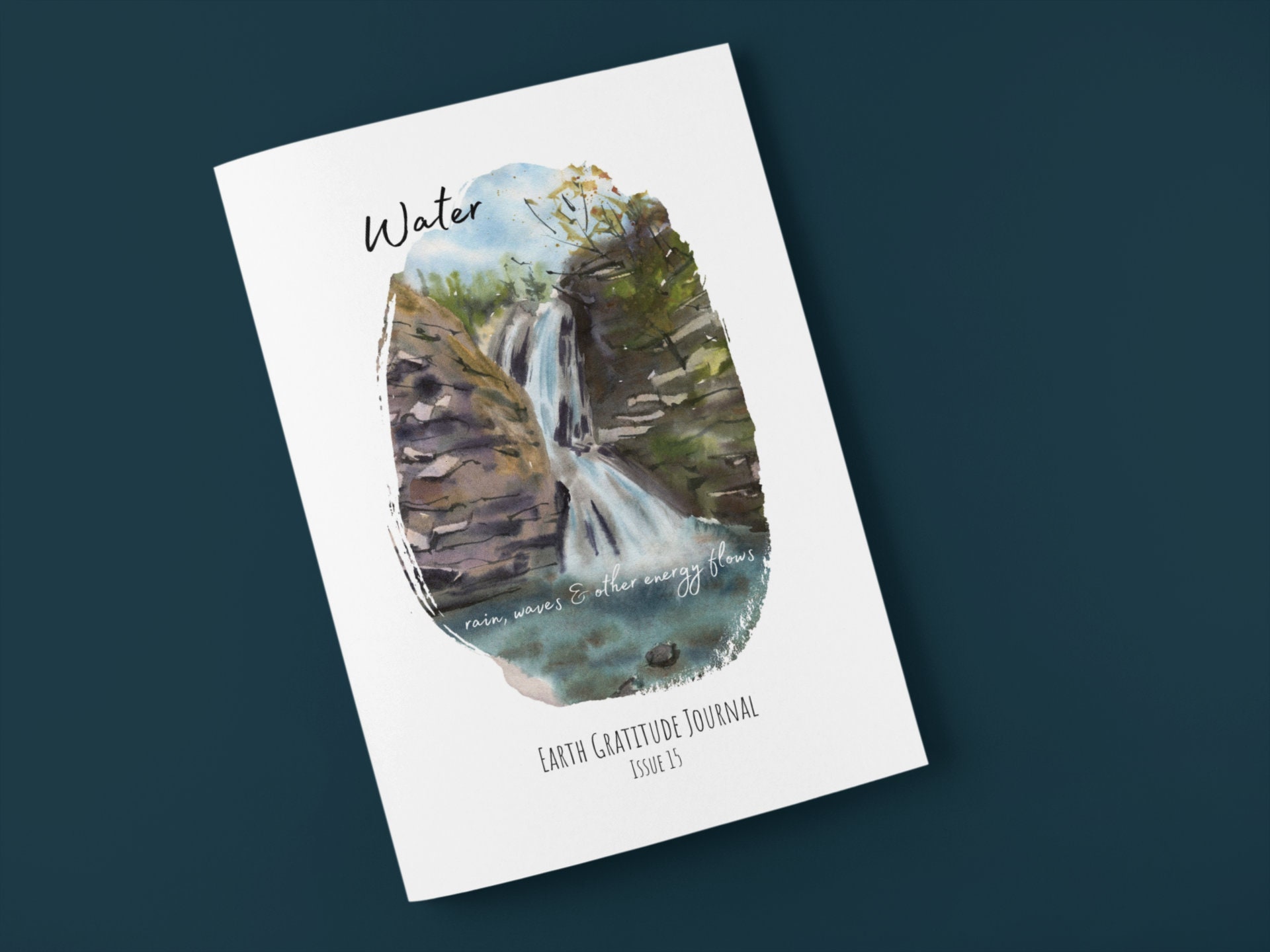 Earth Gratitude Journal Water Journal Prompts Downloadable PDF ...