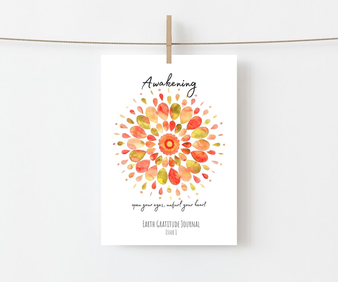 Earth Gratitude Journal | Awakening | Journal Prompts | Inspiration to ...