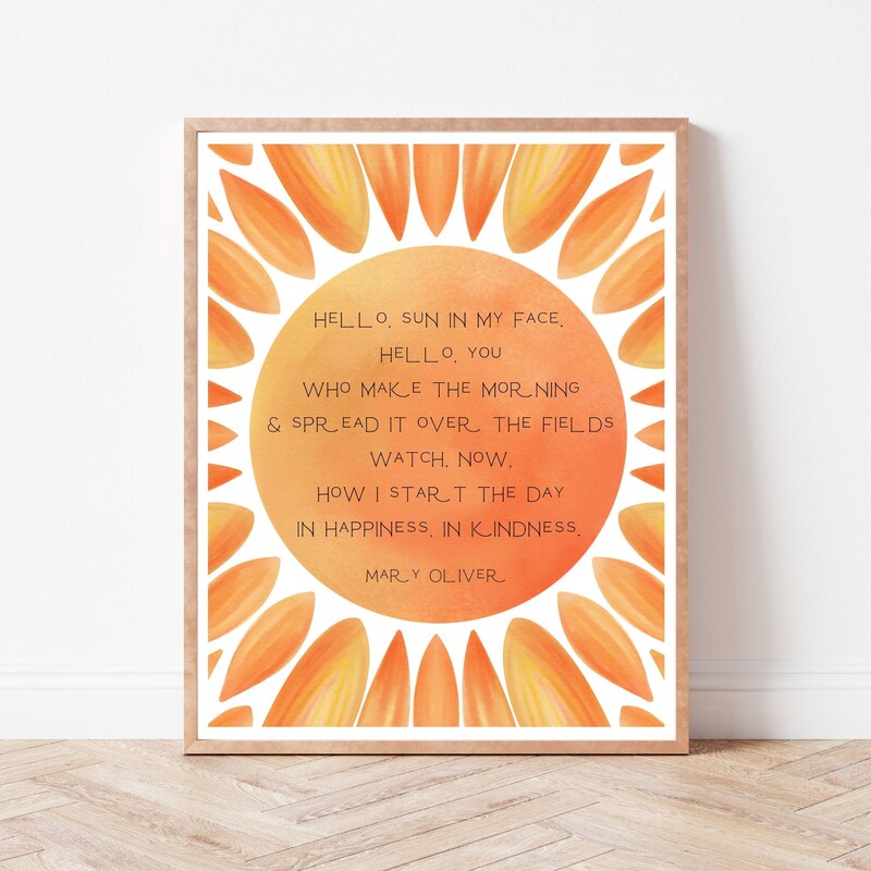 Mary Oliver Wall Art - Etsy