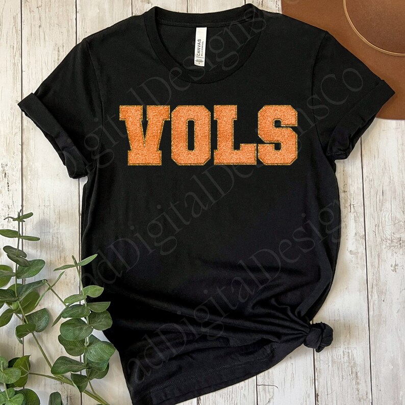Tennessee Vols Faux Chenille Png Svg // Tennessee Vols, Go Vols, Vols ...