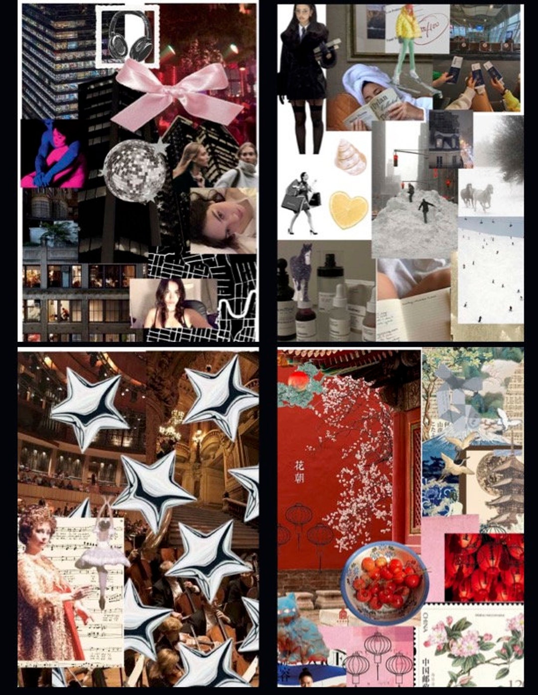 Artsy & Stylish Mood Board Printouts - Etsy