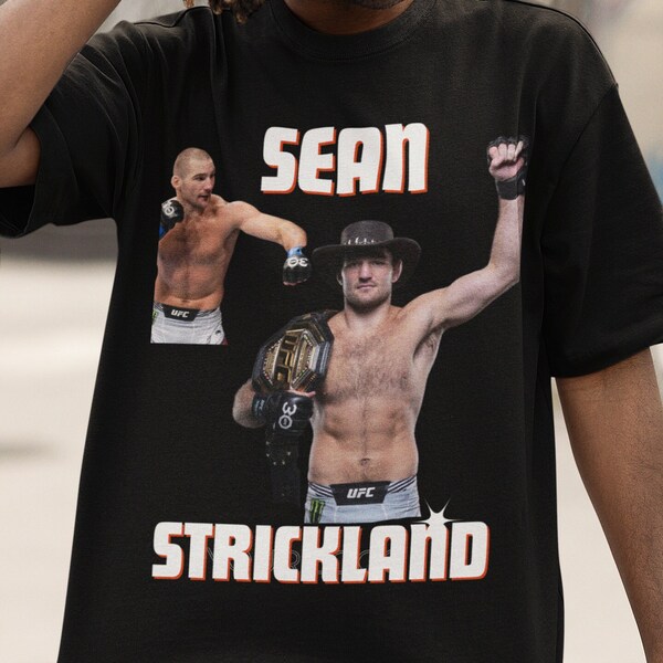 Sean Strickland Tee - Etsy