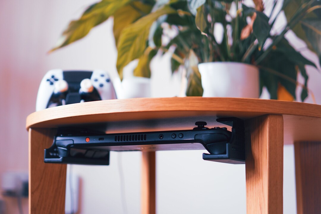 Steam Deck Hidden Mount / Custom Discrete Dock for Desk, Table or Under ...