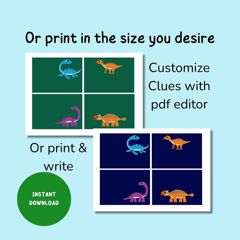 Dinosaur Scavenger Hunt, Indoor Scavenger Hunt, Outdoor Scavenger Hunt ...