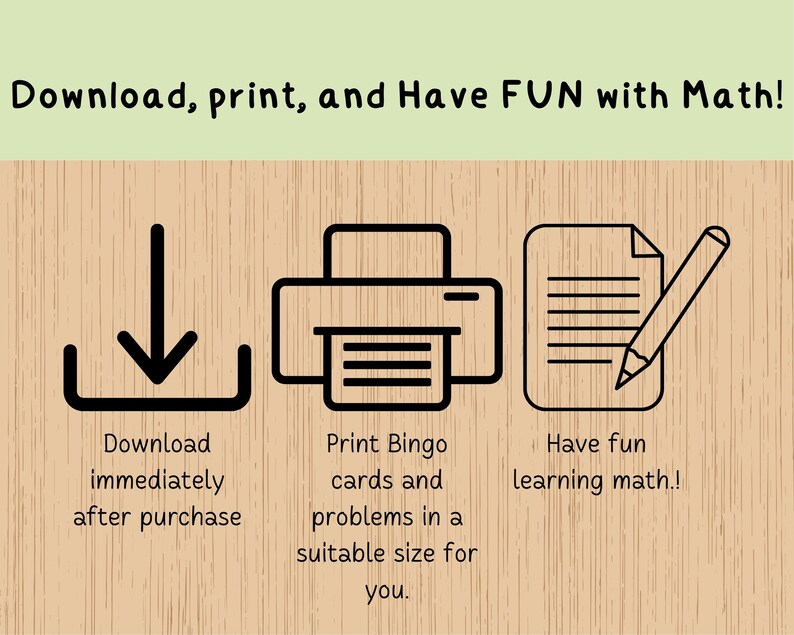 MATH Bingo, Home School Teacher, Math Teacher, School, Preschool ...
