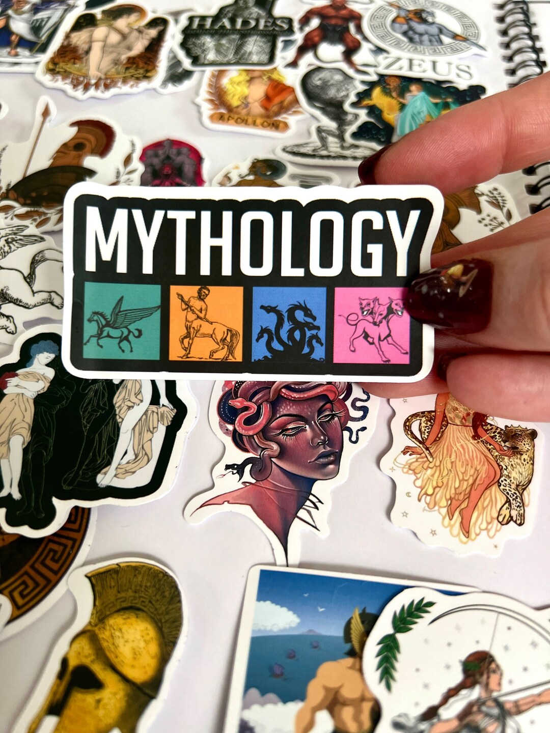 50 Pc. Greek-roman Mythology Stickers, Decals - Etsy