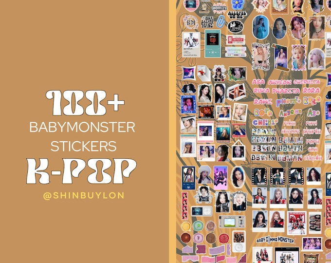 100+ Enhypen Digital Stickers Pack | Kpop Sticker Set | Enhypen Labels ...