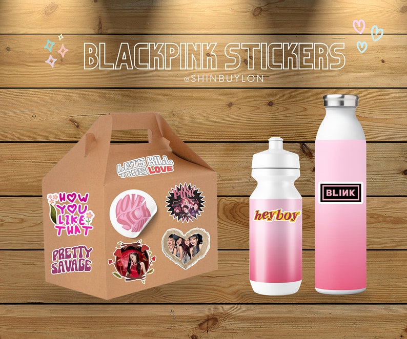 100+ Blackpink Stickers K-POP | DIY Personalization Sticker Pack ...