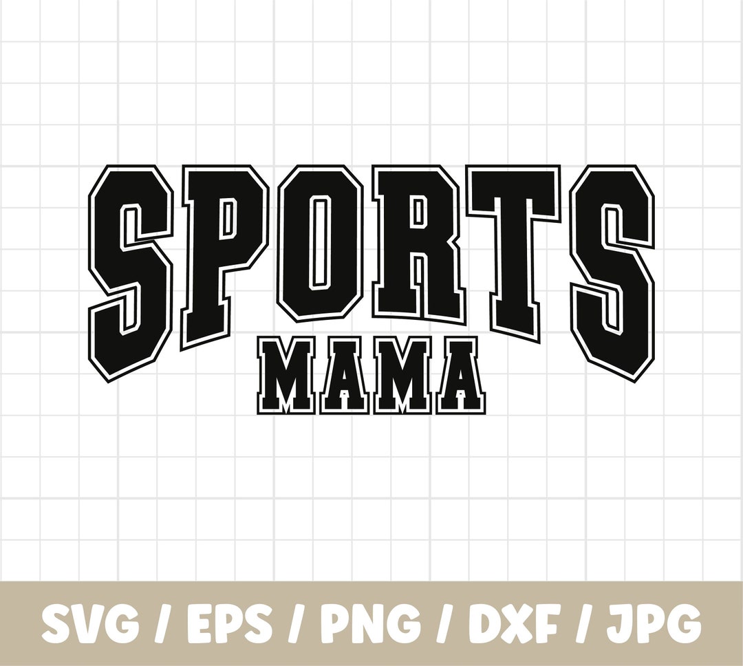 Sports Mama Svg, Sports Mom Shirt, Sports Mom Svg, Sports Mom Png, Mom ...
