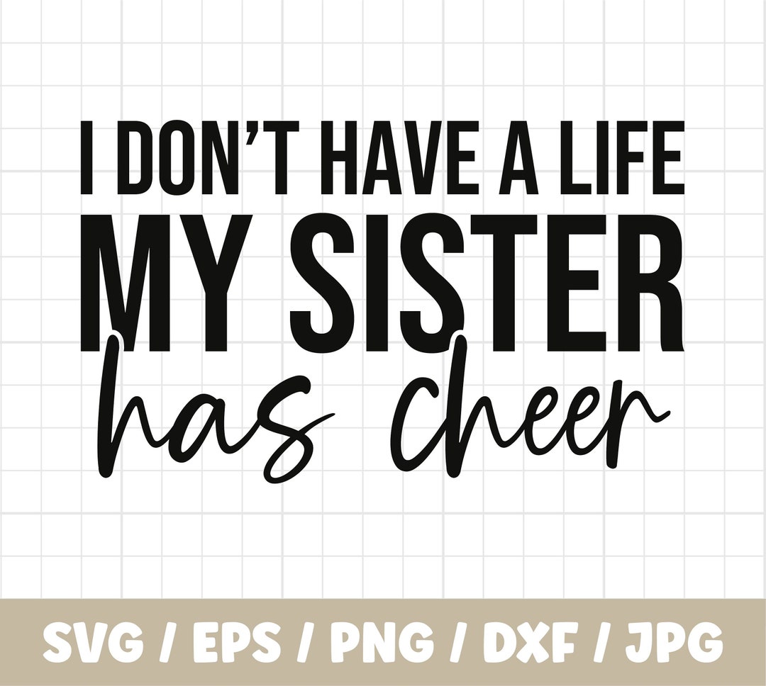 Cheer Svg, Cheer Sister Svg, Cheer Sister Png, Cheerleading Svg ...