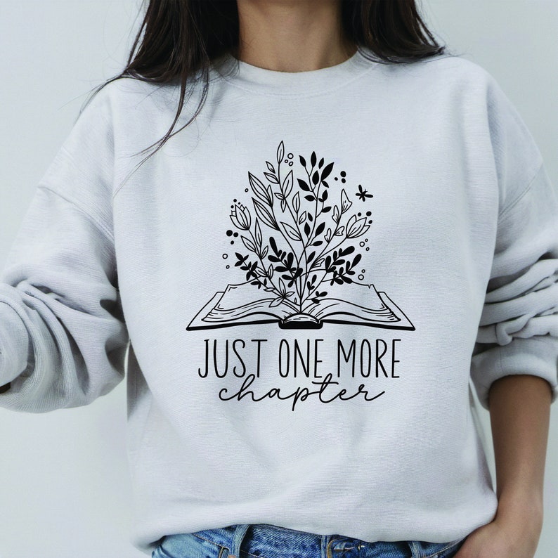 Just One More Chapter Svg, Reading Teacher Svg, Bookworm Svg, I Love ...