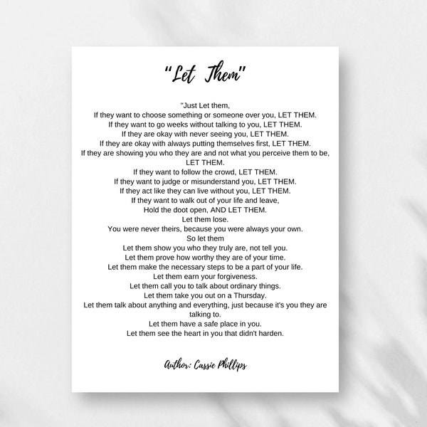 Let It Be - Etsy