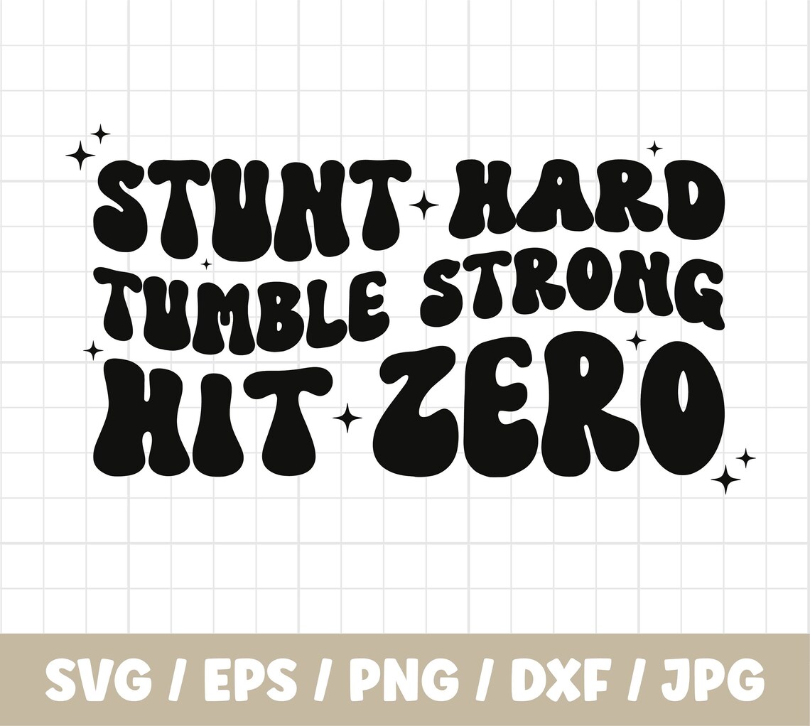 Cheer Svg, Stunt Svg, Tumble Svg, Cheer Base, Hit Zero Svg ...