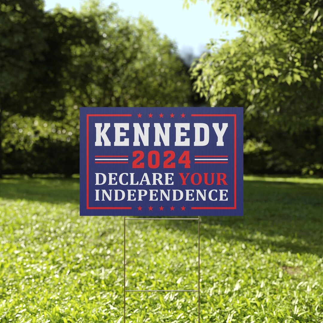 Kennedy Shanahan 2024 Yard Sign, Patriotic Political Campaign Sign ...