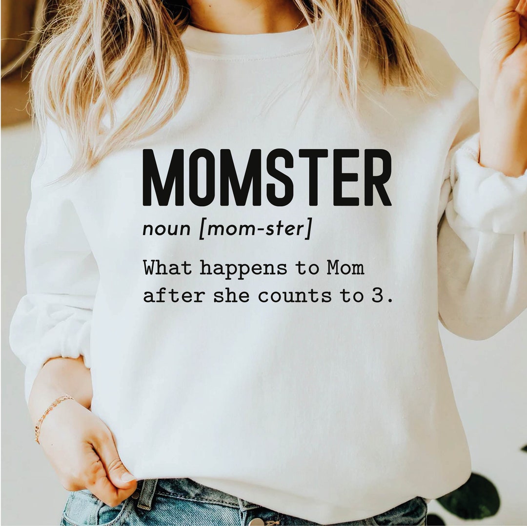 Momster Definition SVG PNG PDF, Funny Momster Svg, Halloween Svg, Mom ...