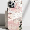 Vintage Coquette Collage Phone Case, Whimsical Elegance, Floral Bookish ...