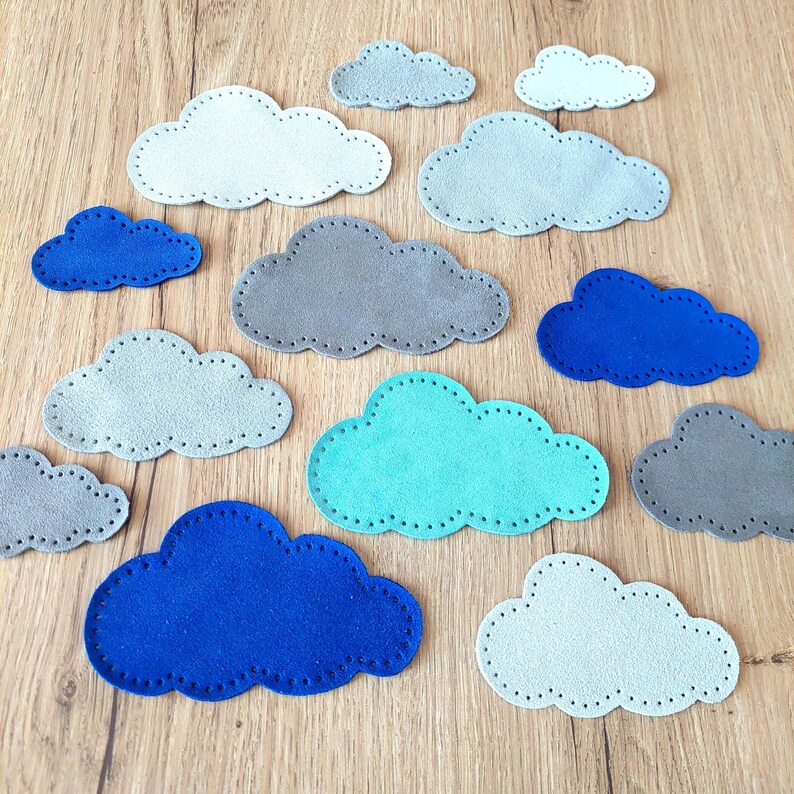 Cloud Suede Leather Patches: Garment Repair, Kids' Clothing, Punched or ...