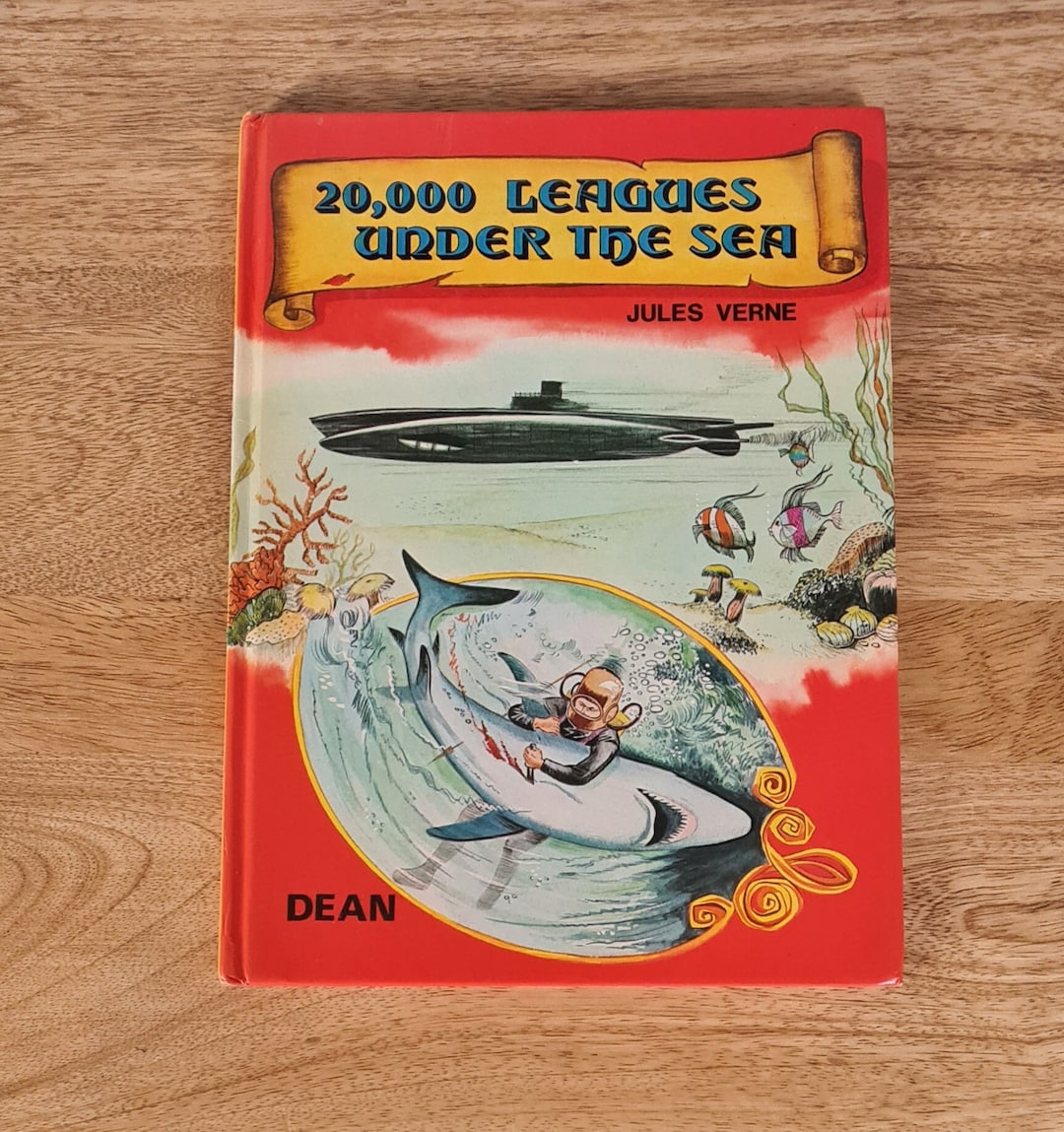 Vintage 20,000 Leagues Under the Sea Jules Verne Georgina Hargreaves ...