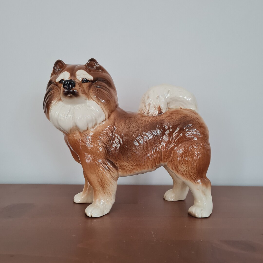 Vintage Coopercraft Chow Chow Dog Figurine, Made in England, Pets ...