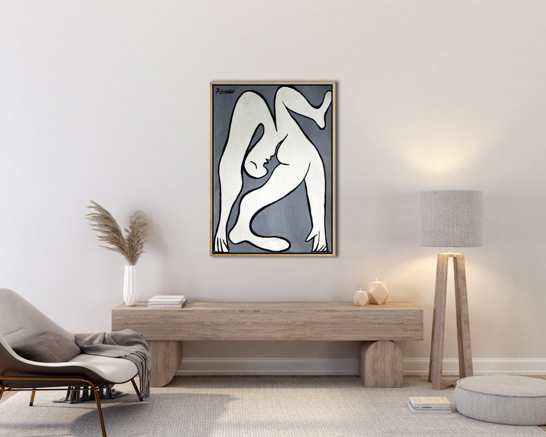 Picasso Acrobat Poster,modern Wall Gallery, Monochrome, Abstract ...