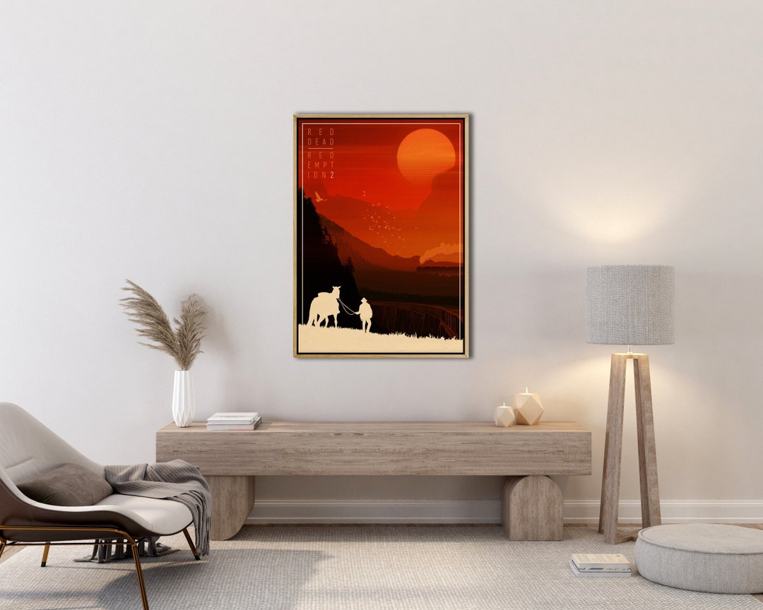 John Marston Dutch Micah Poster,arthur Morgan Poster Wall Art, Game ...