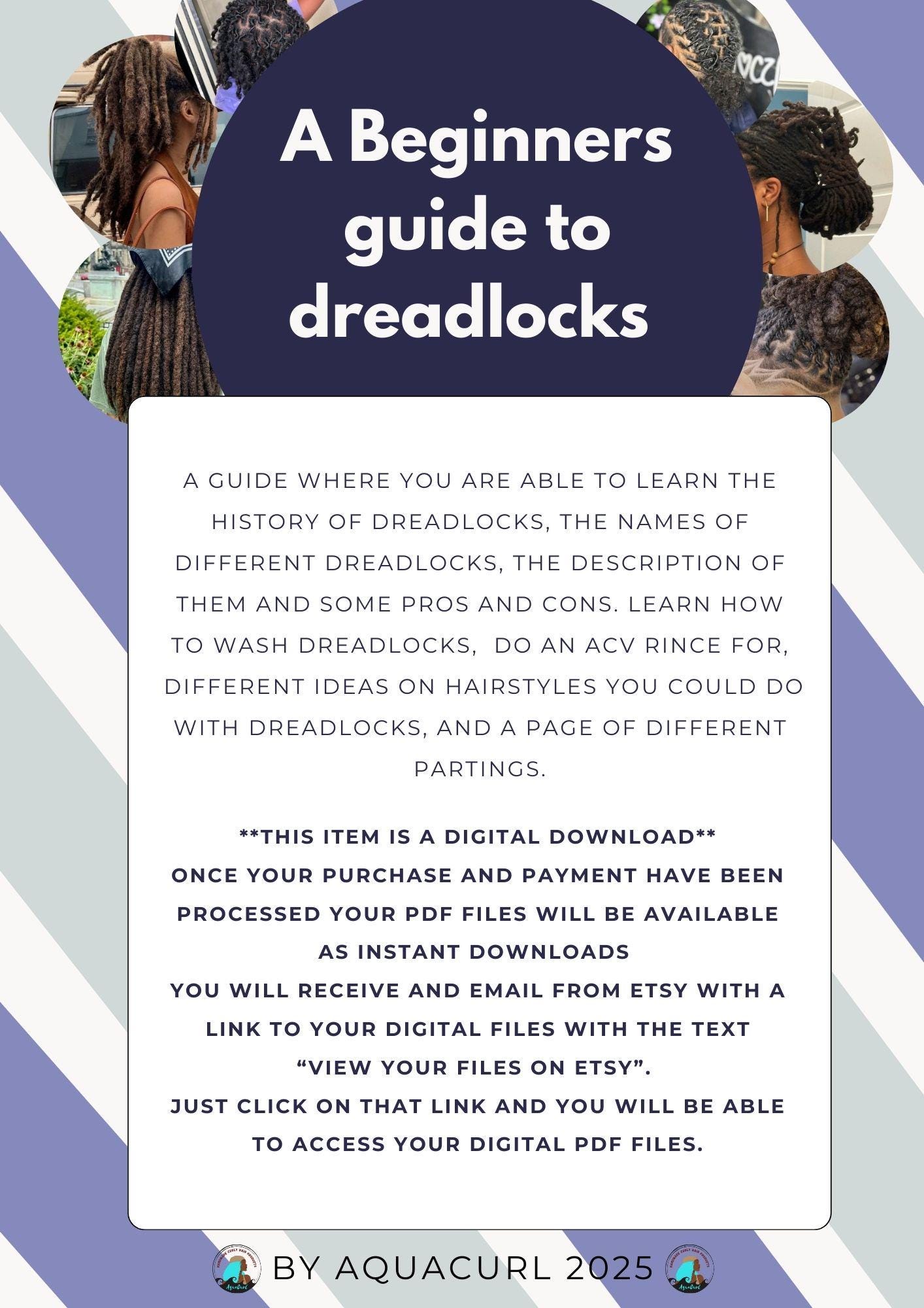 A Beginners Guide to Dreadlocks 28 Page Downloadable Document - Etsy