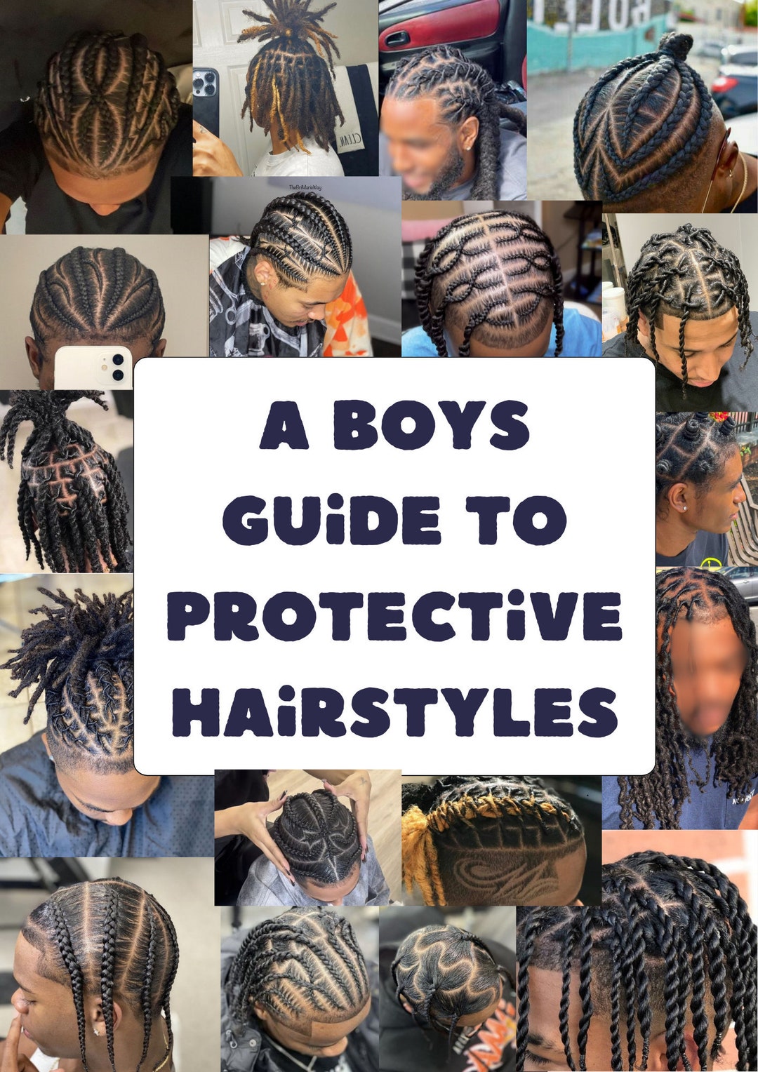 A Boys Guide to Protective Hairstyles - Etsy