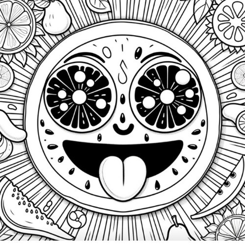Custom Coloring Pages. Make Your Own Coloring Page. - Etsy