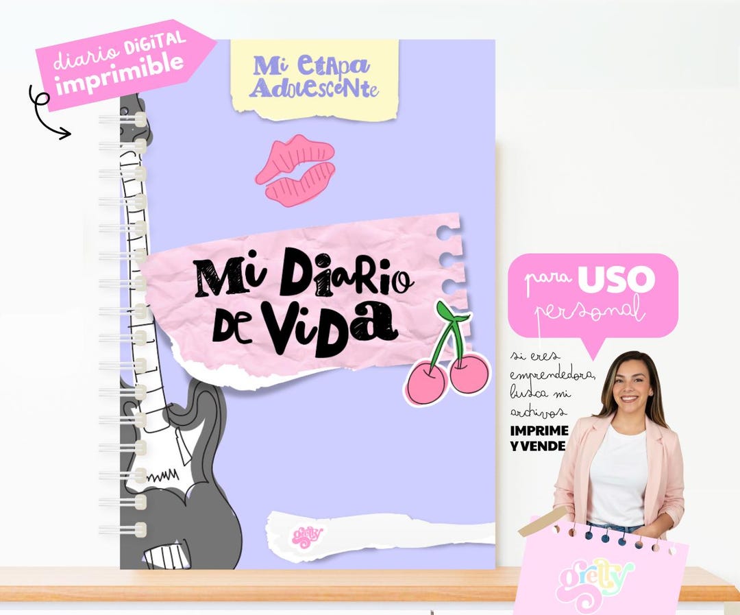 Teen Girl's Journal | Printable Journal for 15-18 Year Olds ...