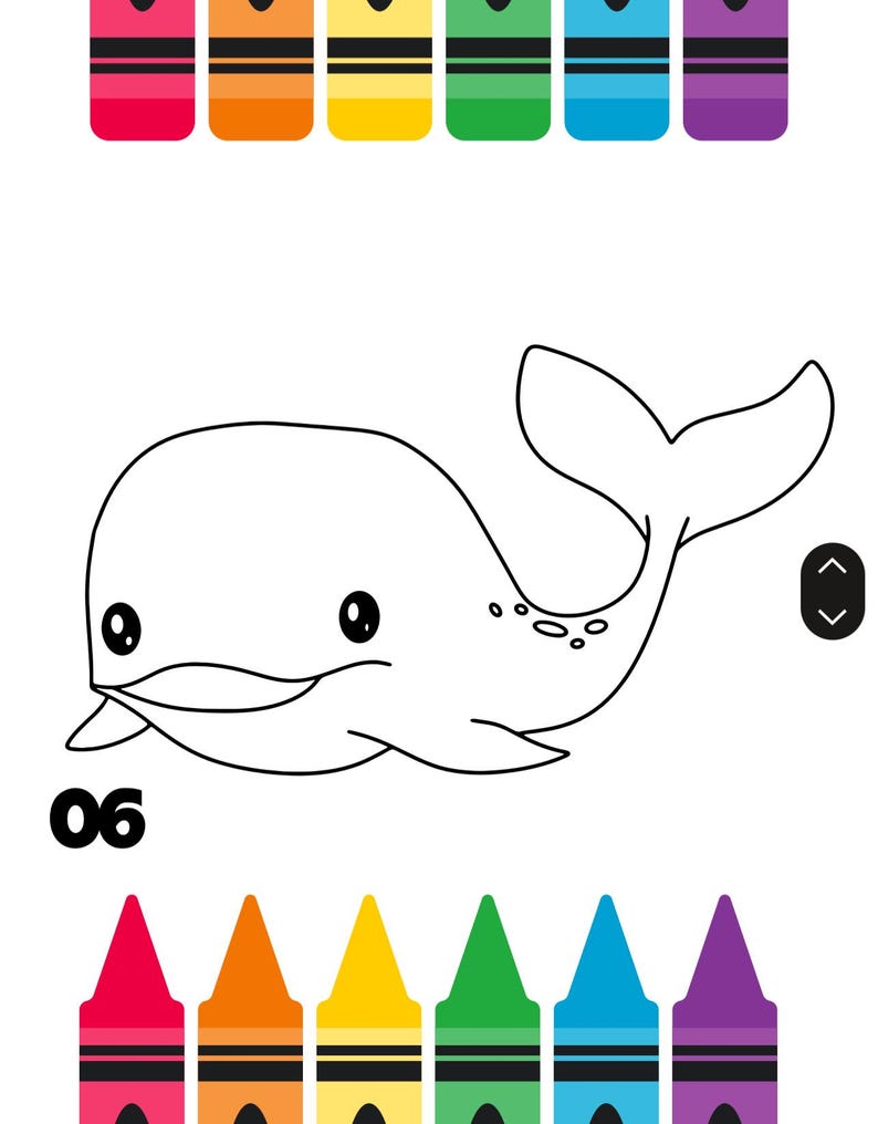 Printable Coloring Book Templates Water Animals Coloring Templates ...