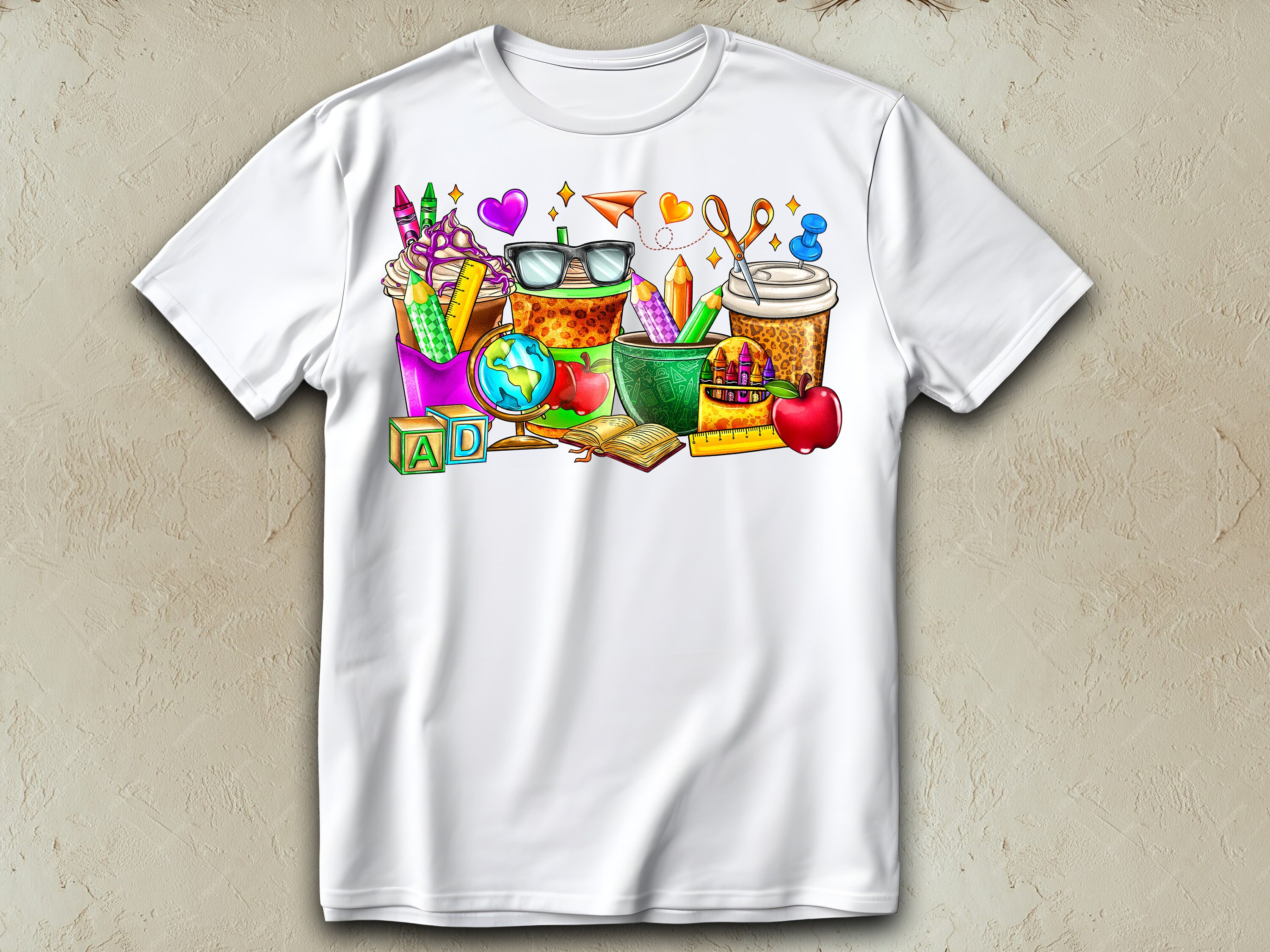 Art Teacher Coffee Cups Png Sublimation Design, Coffee Cups Png Design ...