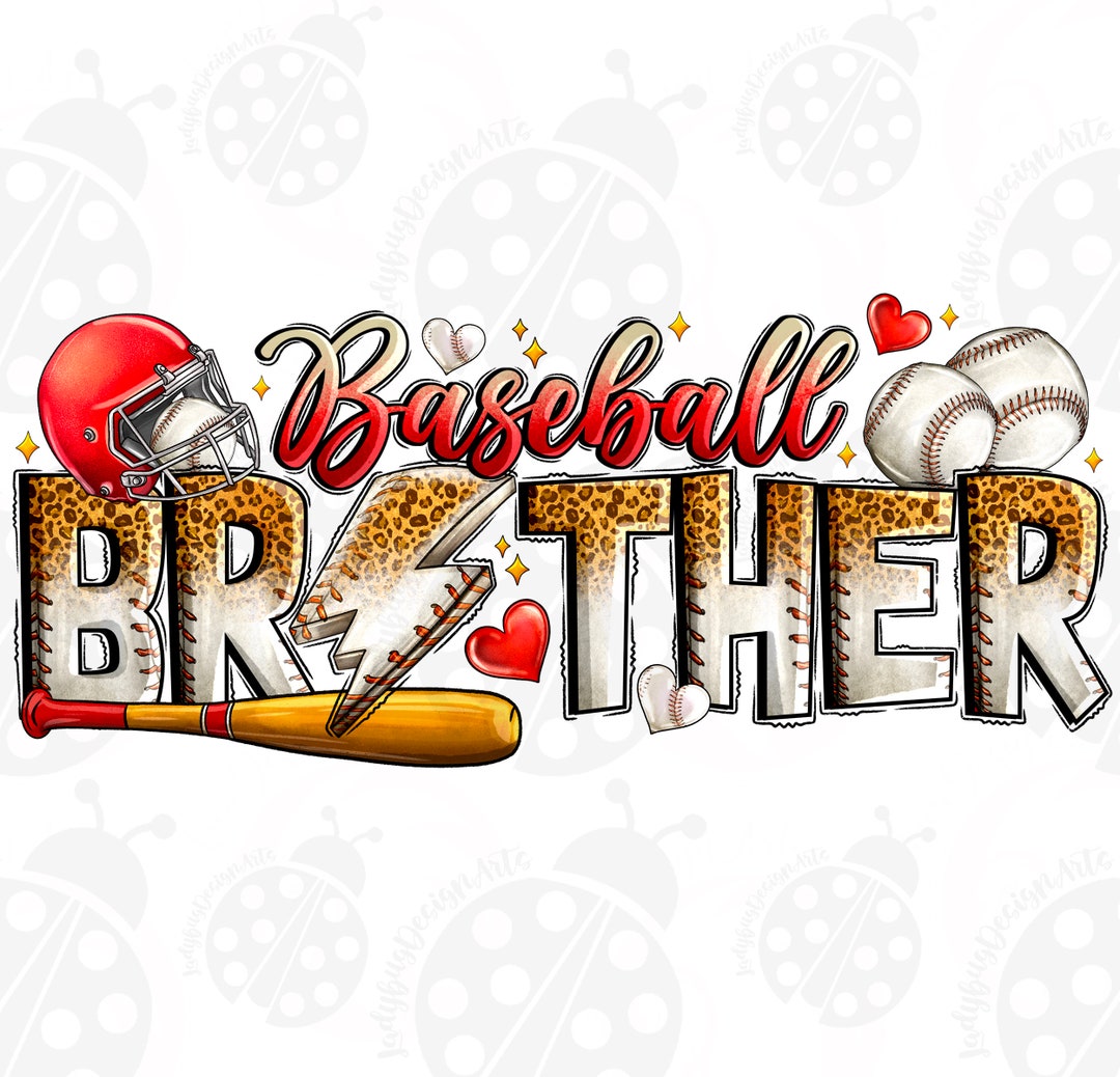 Baseball Brother,baseball Brother Png,baseball Bro,leopard Baseball ...