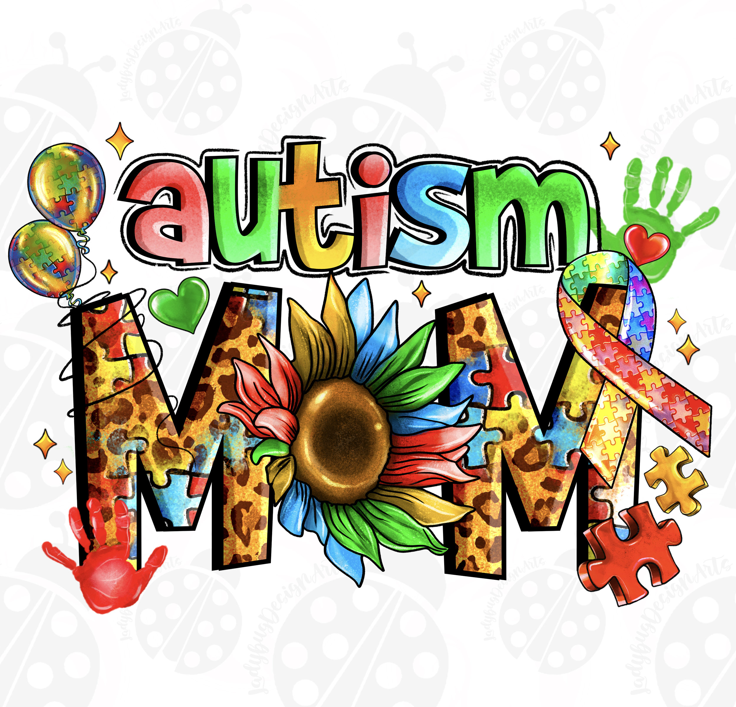 Autism Mom Png, Sublimation Design Download, Mother's Day Png, Autism ...