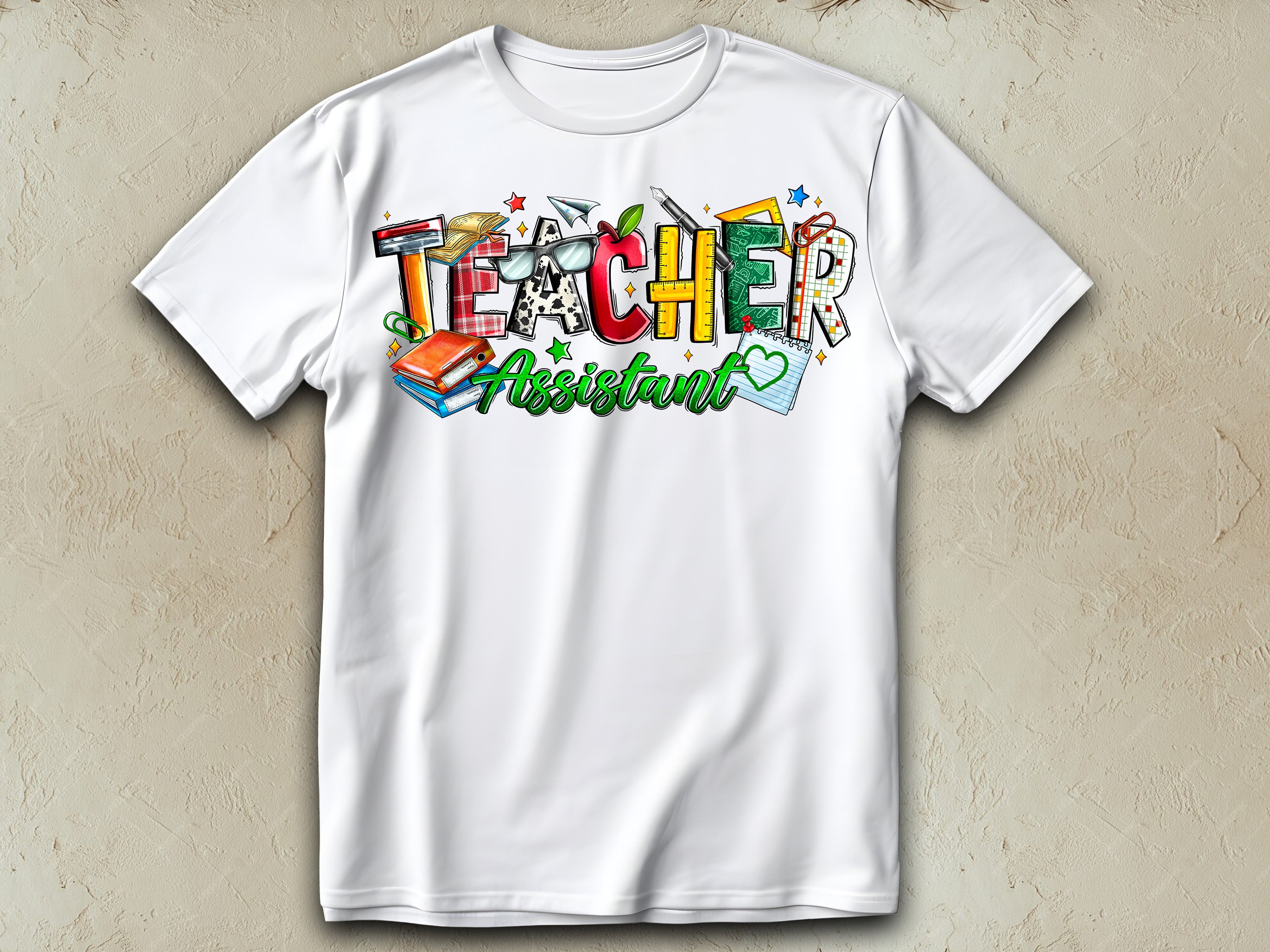 Teacher Assistant Png, Sublimation Design Download, Teacher's Day Png ...