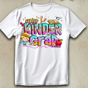 Miss Kinder Grad Png, Graduation Png Sublimation Design Download, Png ...