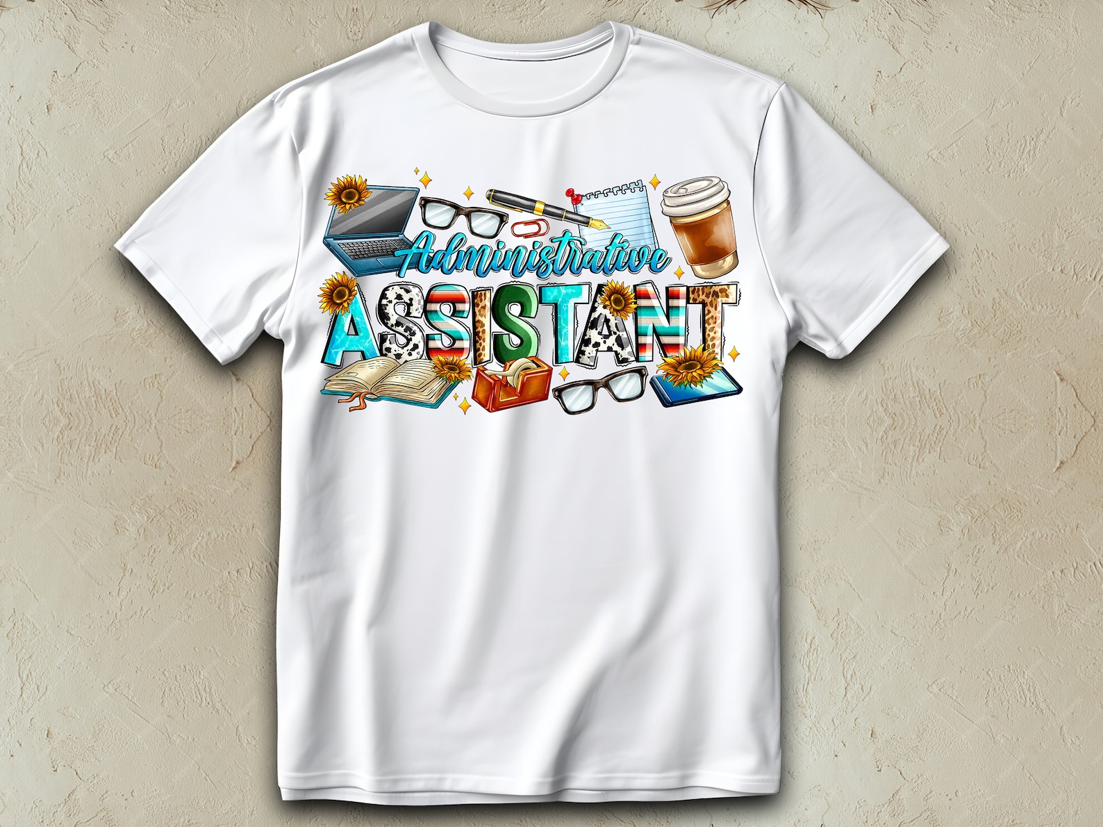 Administrative Assistant Png Sublimation Design Download, Western ...