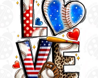 Baseball Love of the Game Png, Love Baseball PNG, Retro Baseball Design ...