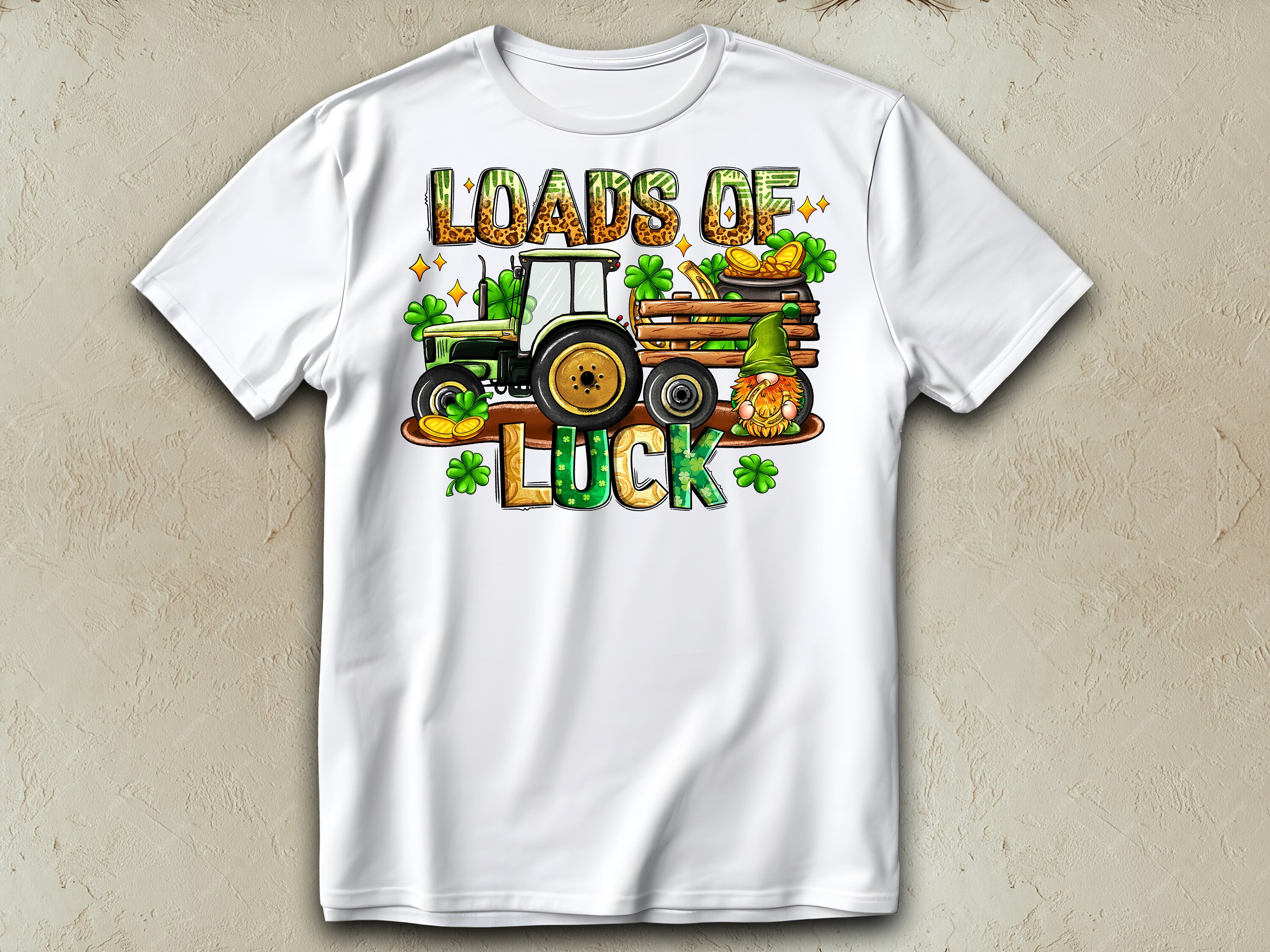 Loads of Luck Png,sublimation Design Download, St. Patrick's Day Png ...