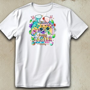 Easter Gamer Png, Sublimation Design Download, Easter Bunny Gamer Png ...