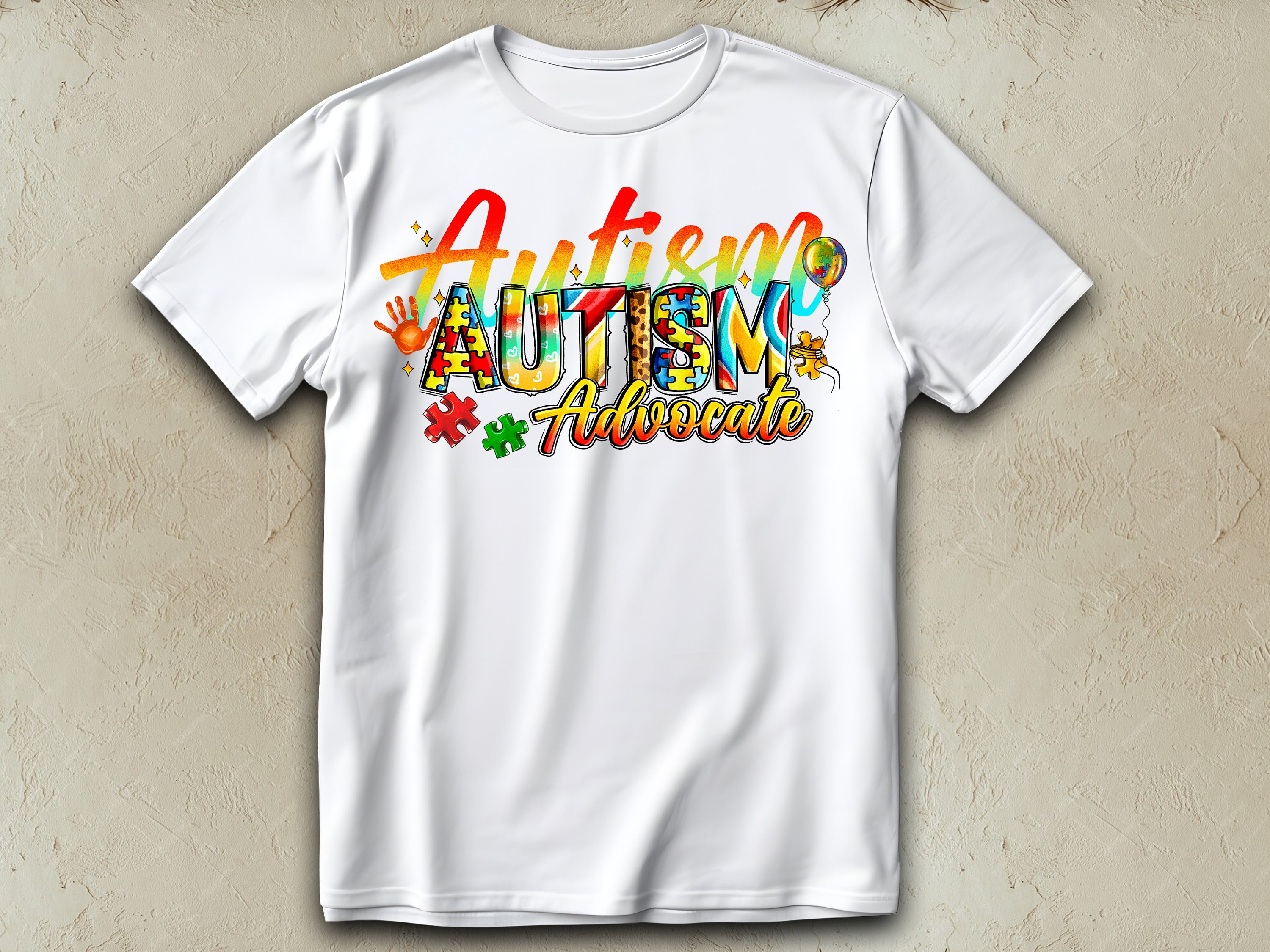 Autism Advocate Png, Sublimation Design Download, Autism Awareness Png ...