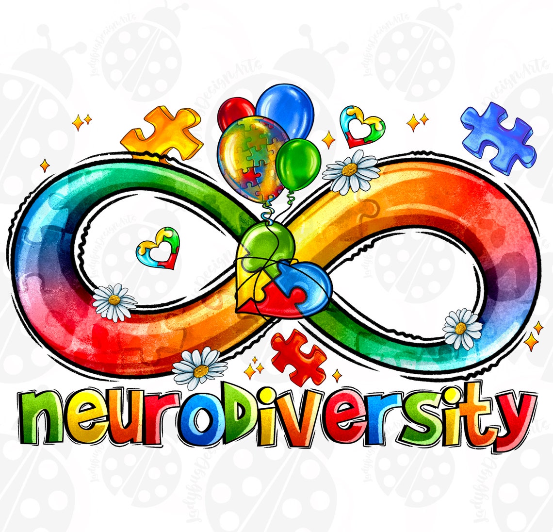 Neuro Diver Sity Autisim Png Sublimation Design Download, Autism ...