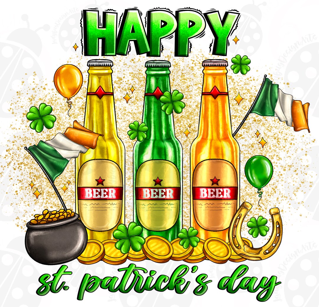 Happy St Patrick's Day Png, St Patrick Day Beer Png, St Patricks Day ...