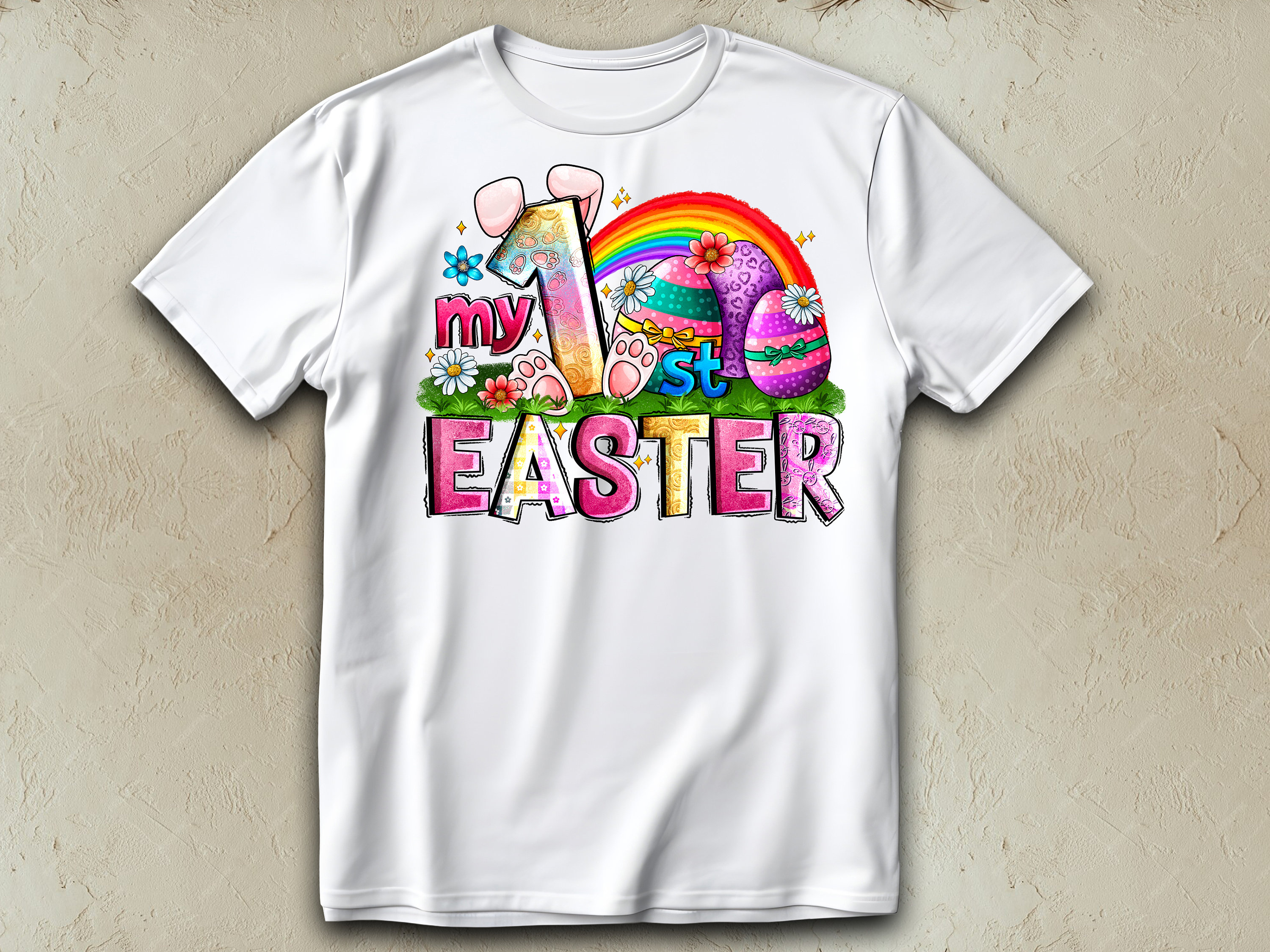 My First Easter Png, Sublimation Design Download, Easter Day Png ...