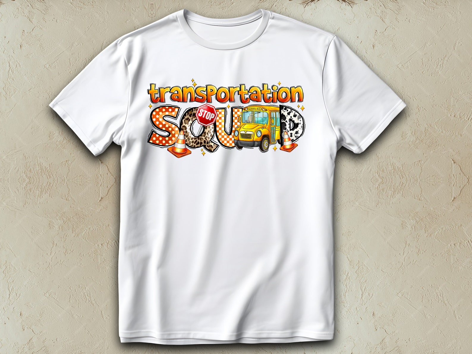 Transportation Squad School Bus Png Sublimation Design, Teacher Png ...
