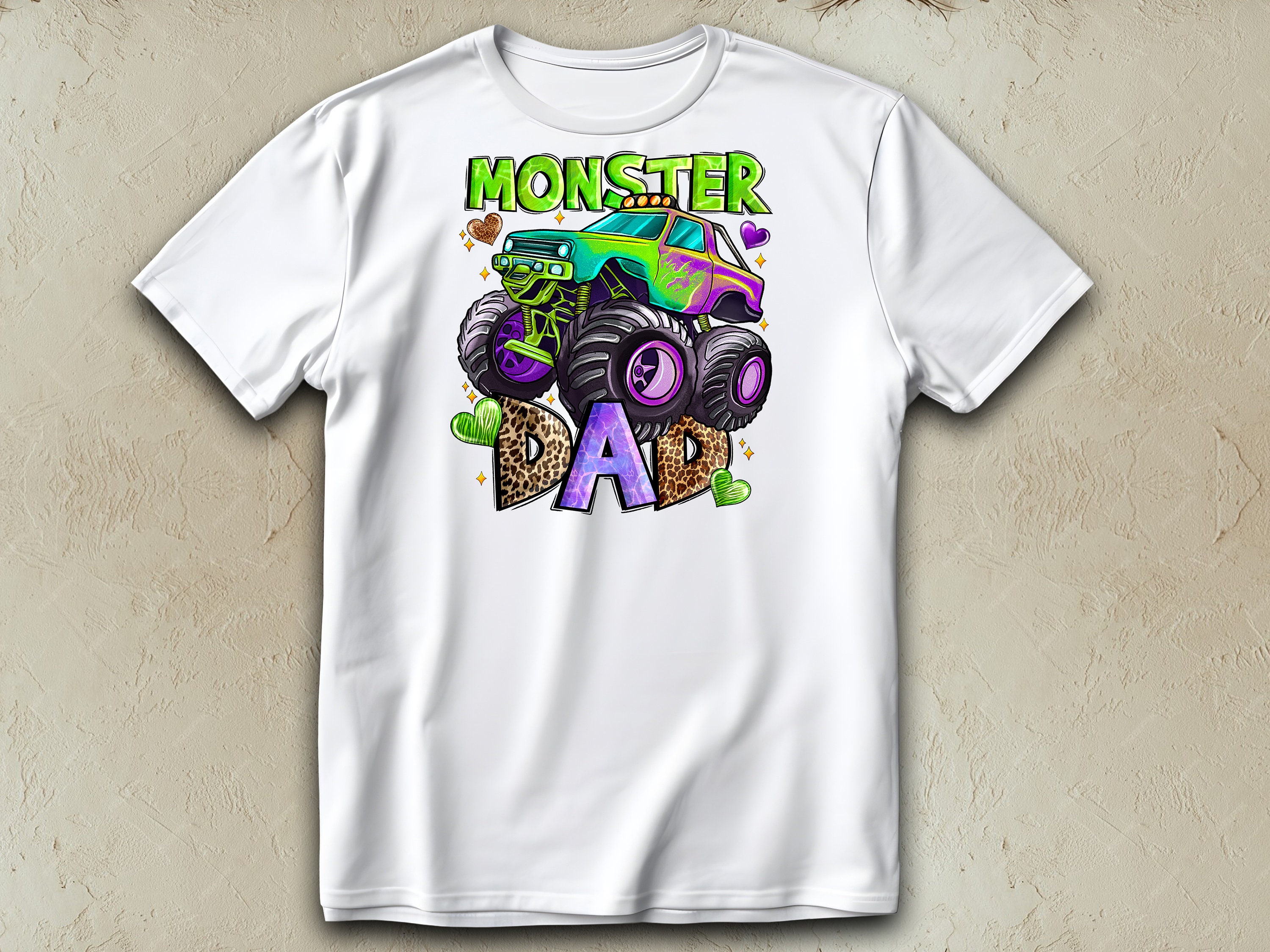 Monster Dad Png Sublimation Design Download, Truck Png, Monster Truck ...
